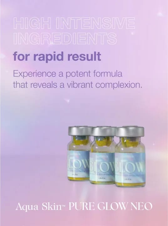 Aqua Skin Pure Glow Neo Glutathione Skin Whitening Injection – Quality ...