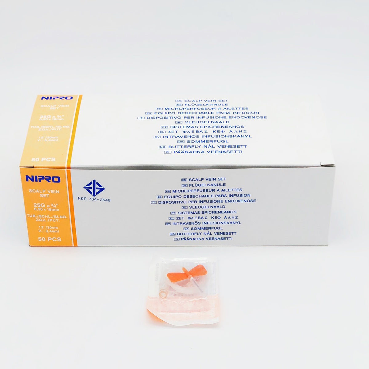 Nipro Scalp Vein Set Butterfly Needle Nipro Injection Winged Infusion ...