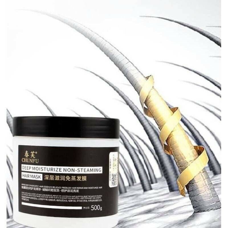 2x CHUNFU Hair Treatment Cream keratin nourishing moisturizes Restore ...