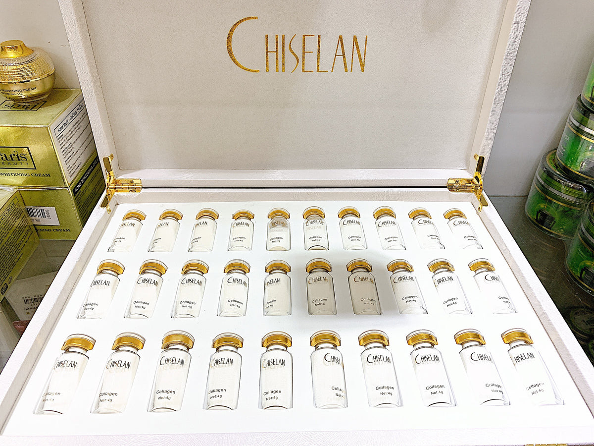 COLLAGEN CHISELAN powder + bird nest essence Collagen Drink Anti-Aging ...