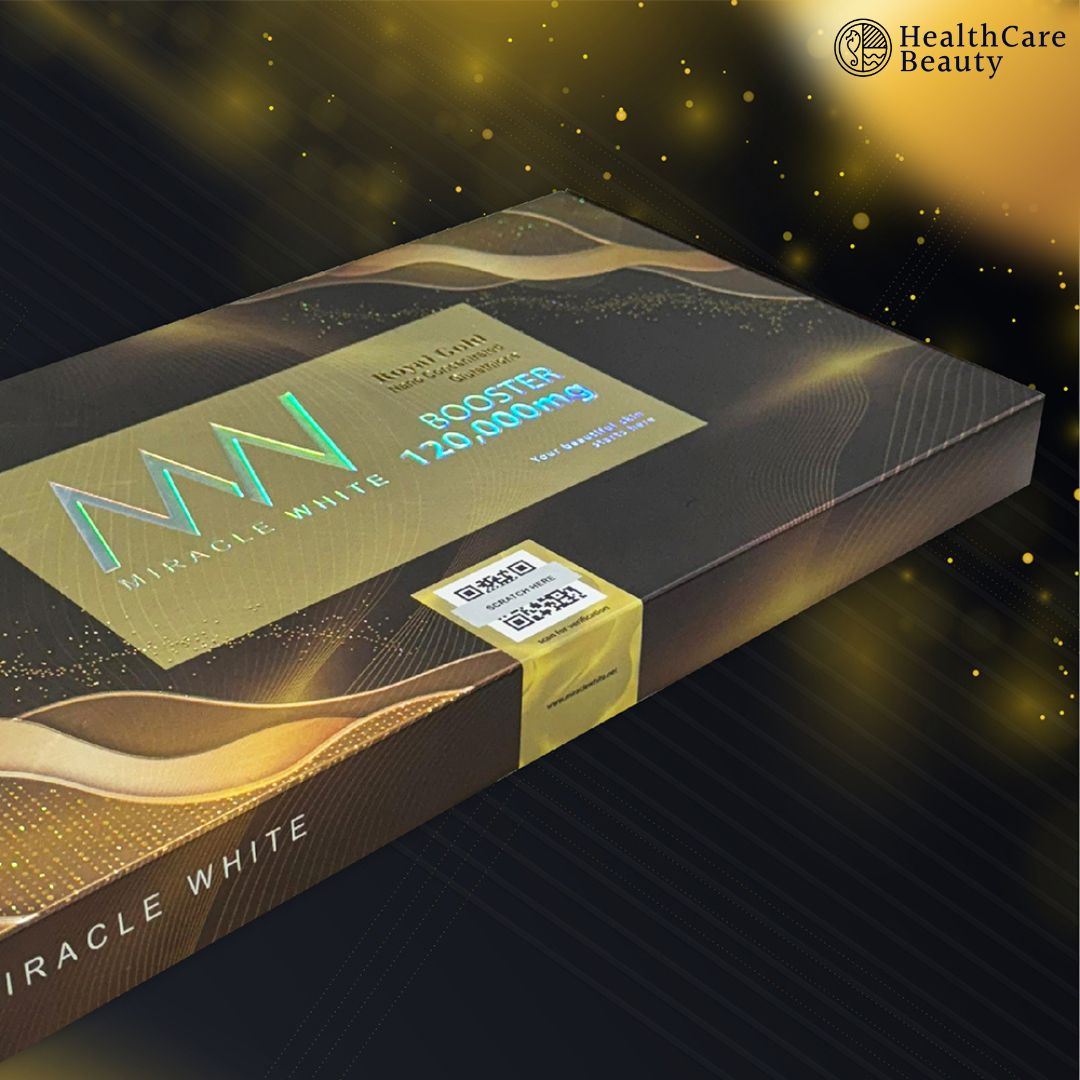 Miracle White Royal Gold 120000mg Glutathione Booster Injection ...