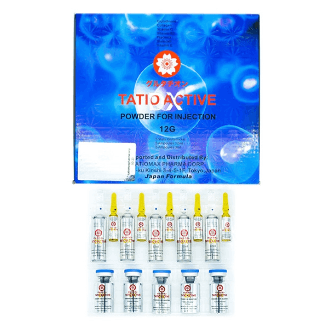 Tatio Active Dx 12G Japan Glutathione Injections – Quality item shop