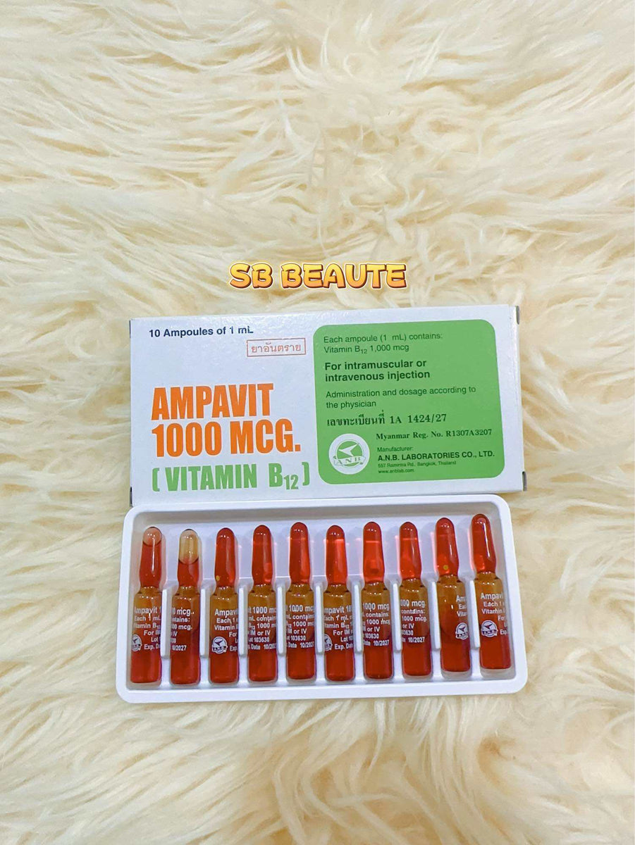AMPAVIT 1000 MCG STERILE SOLUTION 1 ML – Quality item shop