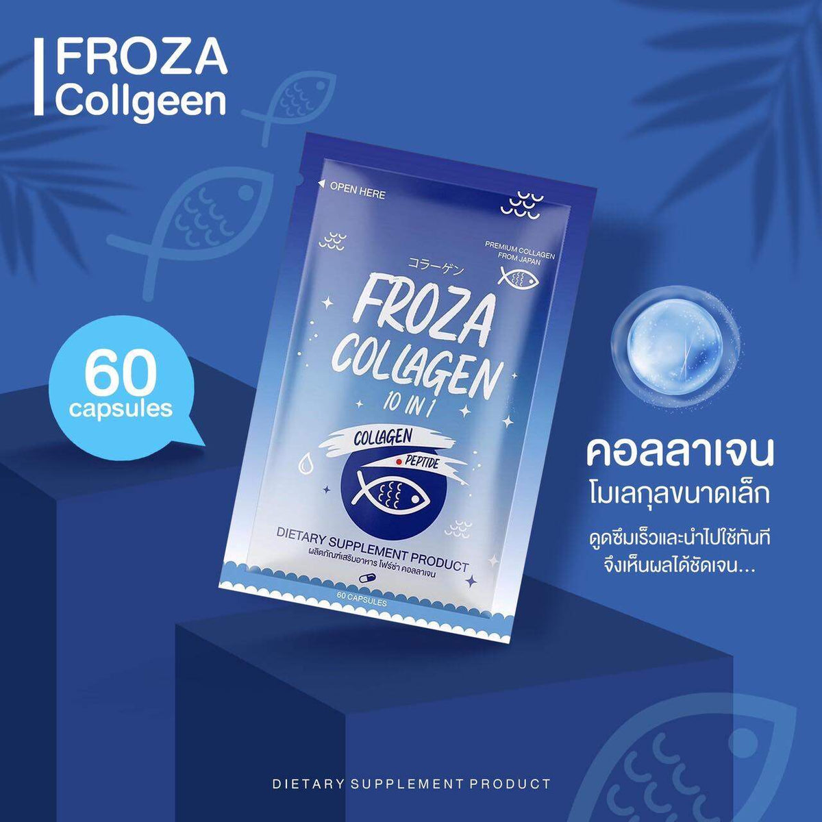 10X Froza collagen Dietary supplement product 60 capsules – Quality ...