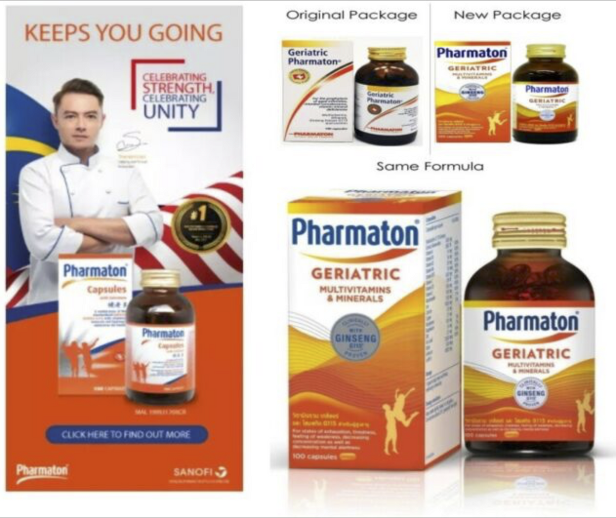 Geriavit Pharmaton Vitamins and Ginseng Extract Multivitamin 30 tablet ...