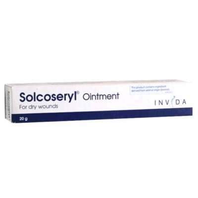 Solcoseryl Ointment For Dry Wounds Burns Skin 20g Treatment Ulcers Exp ...